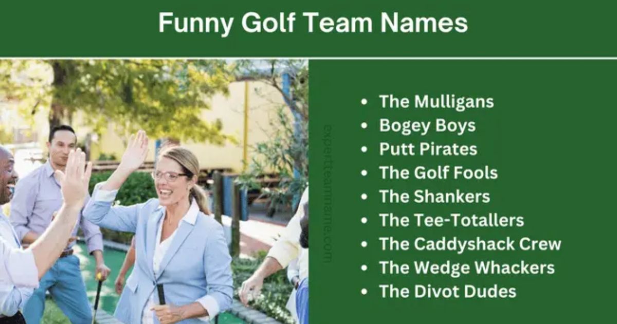 150+ Funny Golf Team Names and How to Name Them